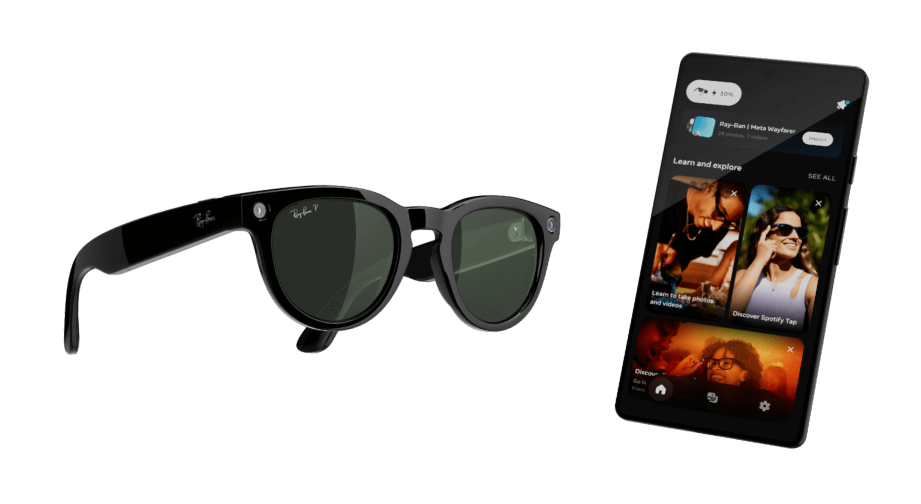 Discover Ray-Ban Meta AI Glasses | OPSM